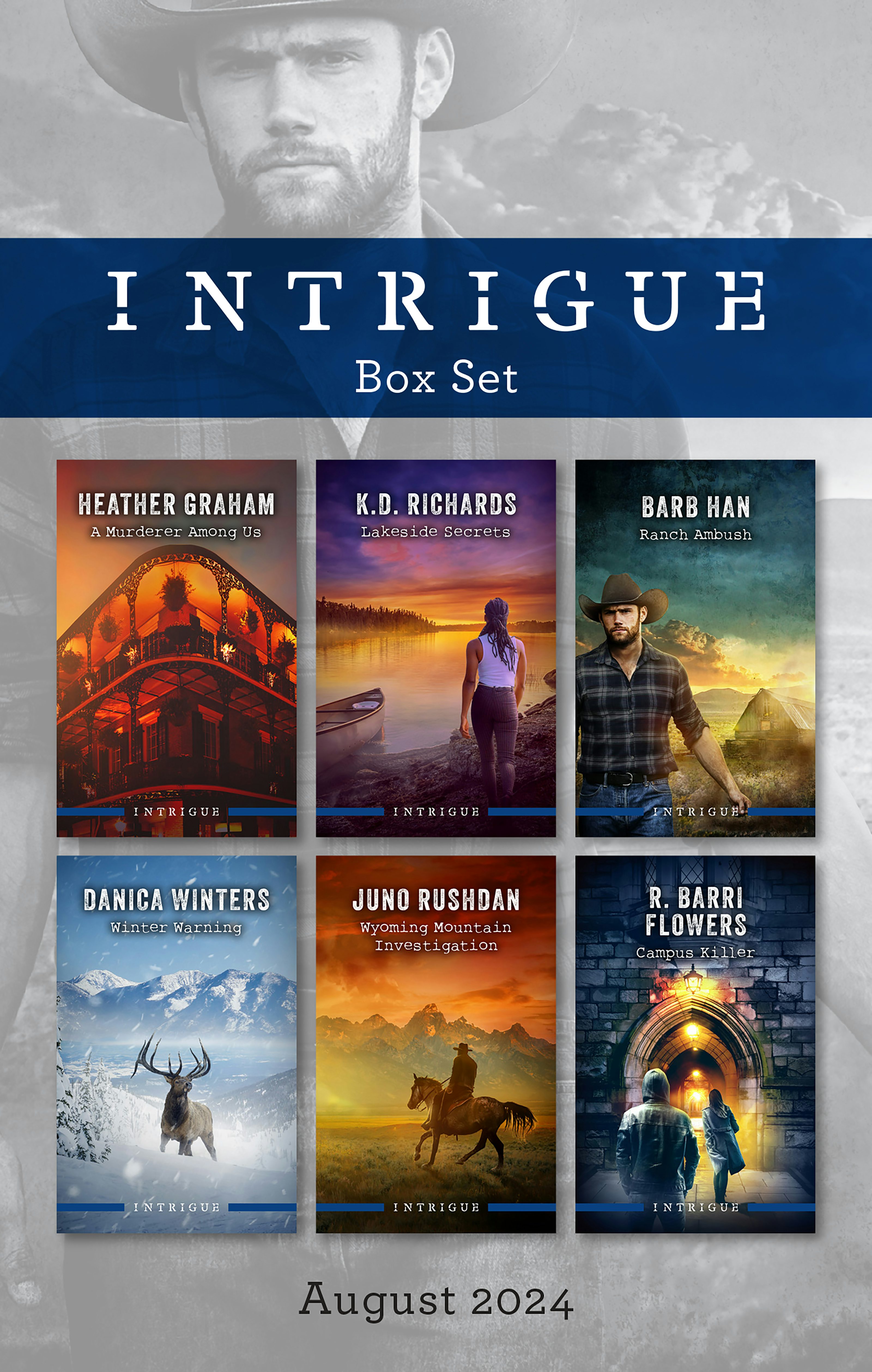 Intrigue Box Set August 2024 by Heather Graham | Buy direct from ...