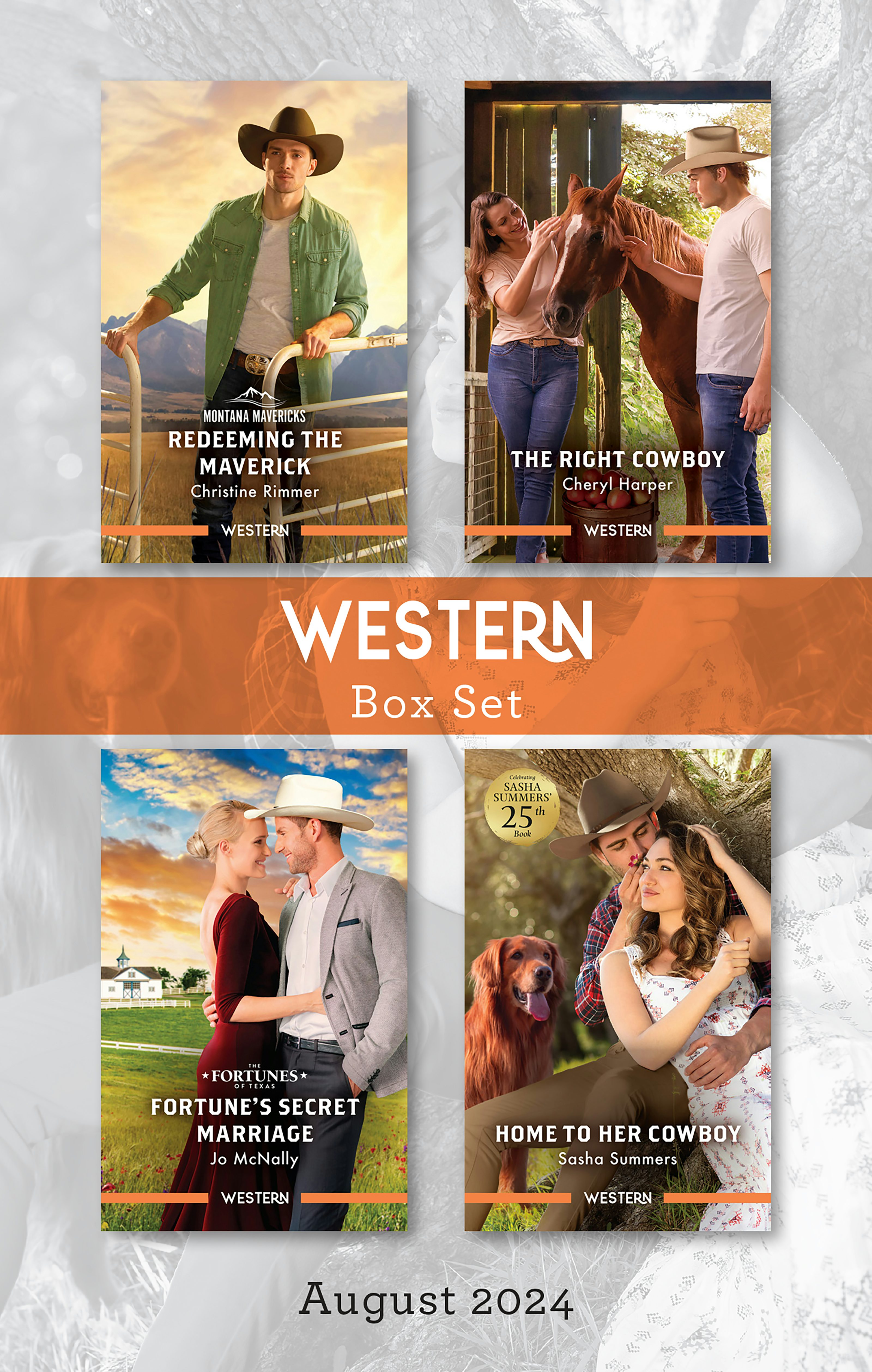 Western Box Set August 2024 by Christine Rimmer | Buy direct from ...