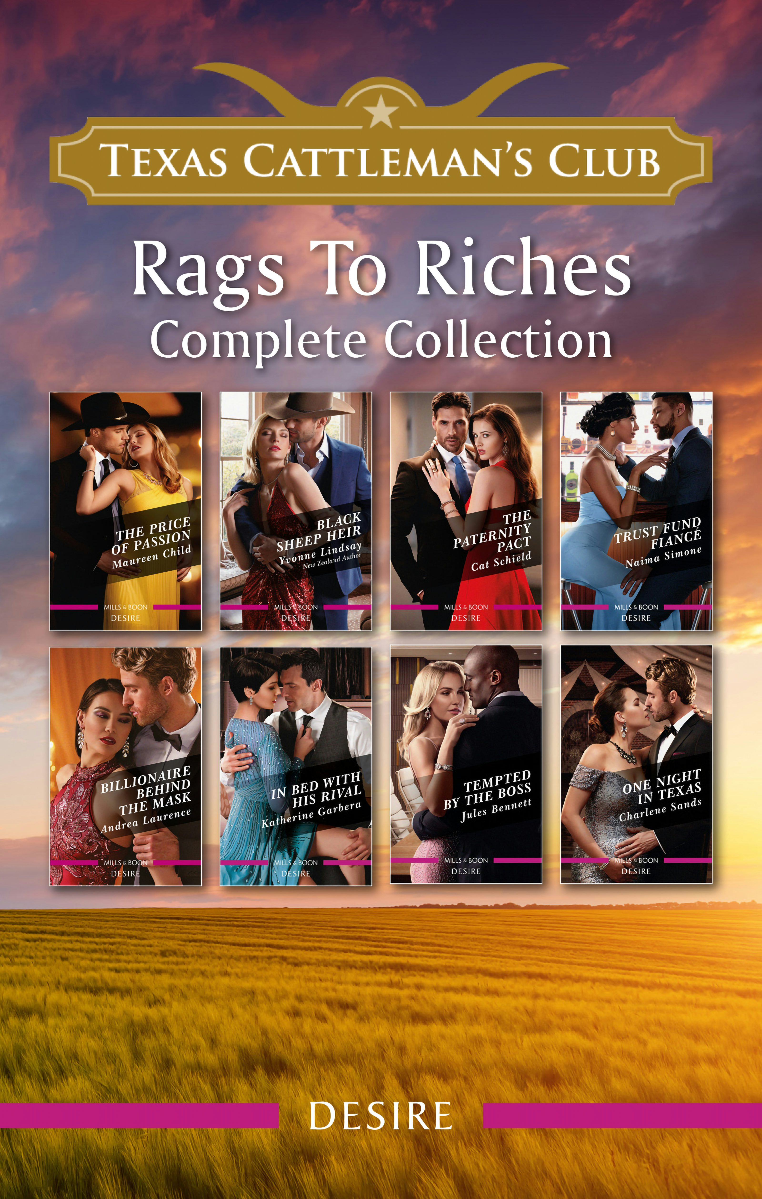 Texas Cattleman's Club: Rags To Riches Complete Collection by Maureen ...