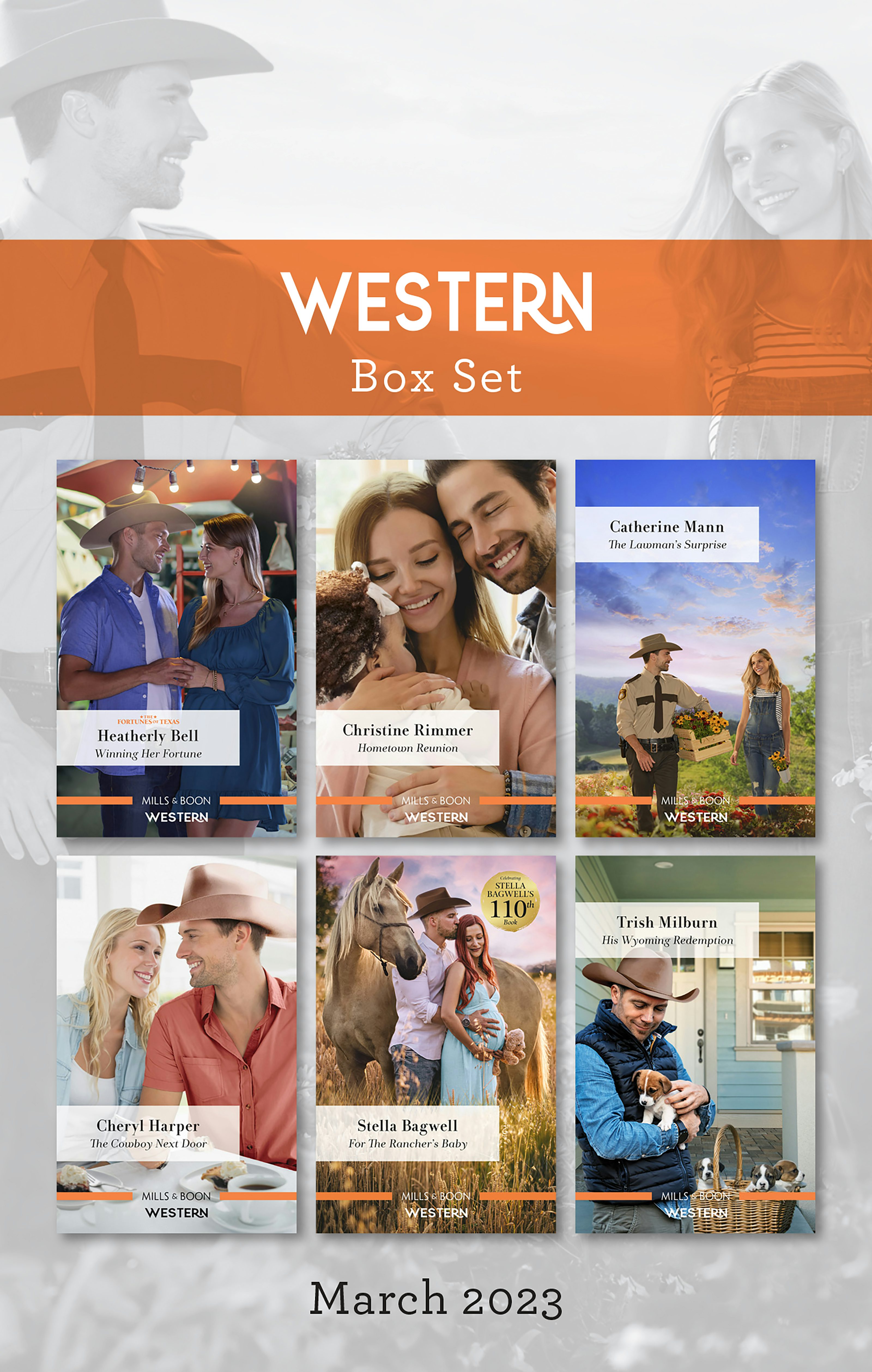 Western Box Set Mar 2023 by Christine Rimmer | Buy direct from ...