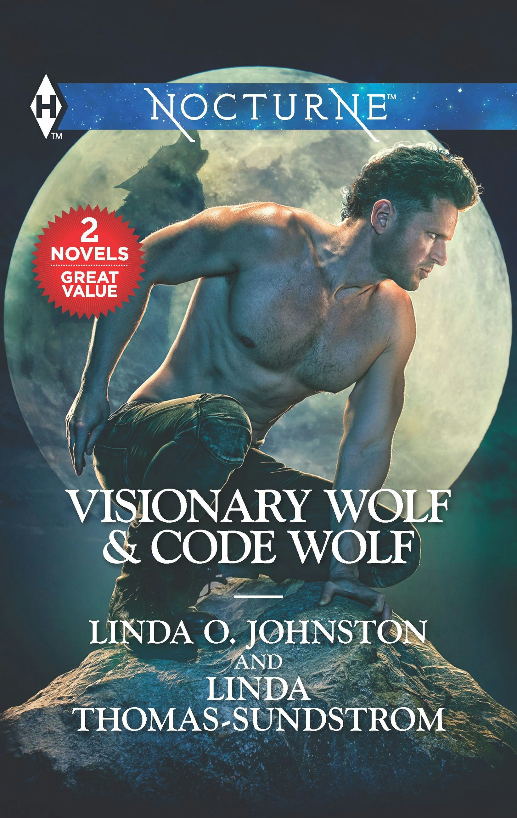 Visionary Wolf & Code Wolf (Nocturne) by Linda O. Johnston | Buy direct ...
